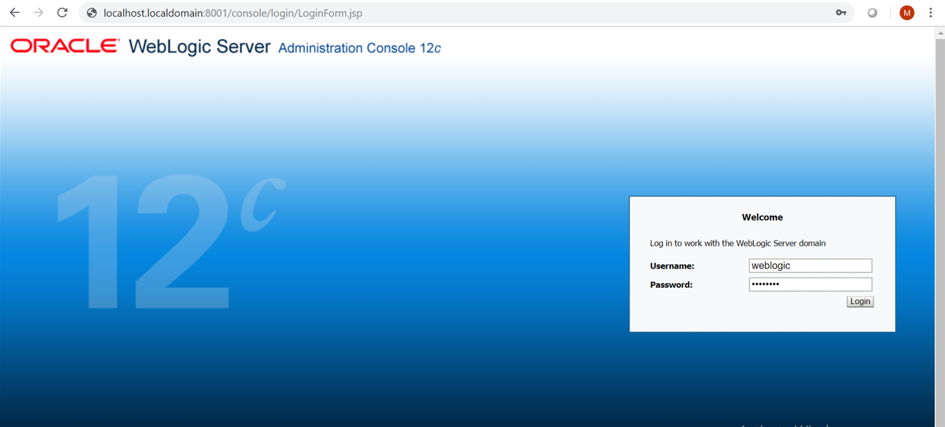 ORACLE WEBLOGIC SERVER ENTERPRISE EDITION – NAMED USER PLUS PERPETUAL